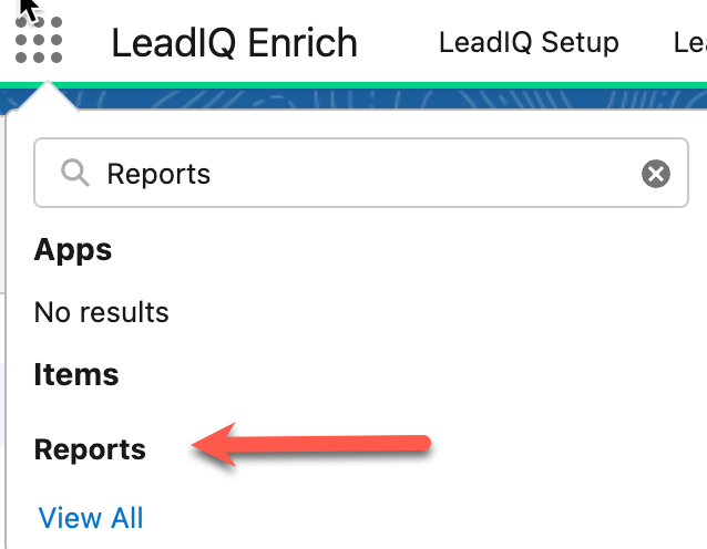LeadIQ Refresh Dashboard and Reports – LeadIQ