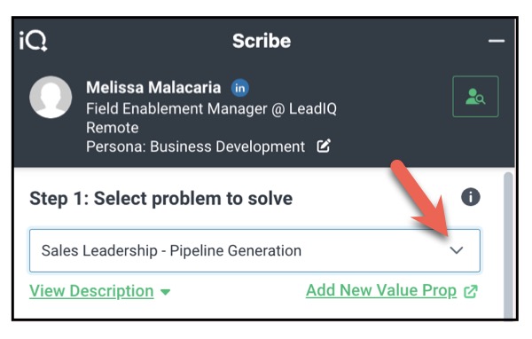 Scribe Guide Mode – LeadIQ