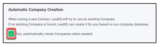 Configuring Your HubSpot Integration – LeadIQ