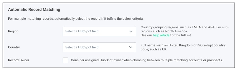 Configuring Your HubSpot Integration – LeadIQ